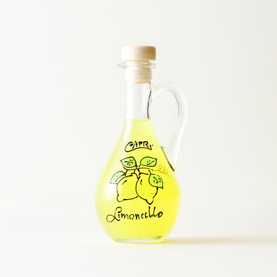 カプリピゥ リモンチェッロ 絵付けボトル 「水差し」 100ml Limone Limone